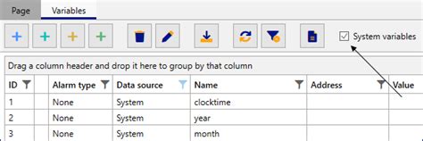 Internal Variables