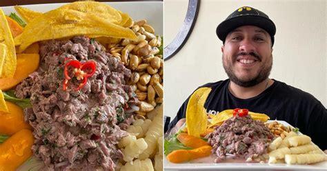 El Cholo Mena Prueba Ceviche De Carne Y Su Reacción Sorprende A Los