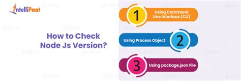 Node Js Versions Check And Update Latest Versions Intellipaat