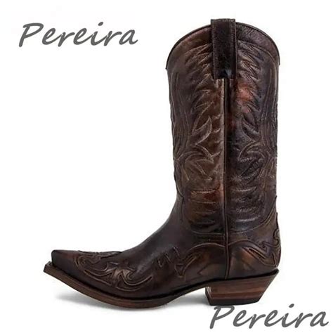 Badu Bg Ботуши Челси със смесени цветове бродерия остри пръсти нисък ток бели черни ботуши с