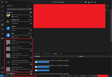 Vs Code 問題解決 ‘reactivating Terminalsの出現 Shelokuma Tech Blog