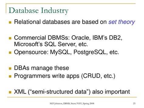 Ppt C20 0046 Database Management Systems Lecture 1 Powerpoint