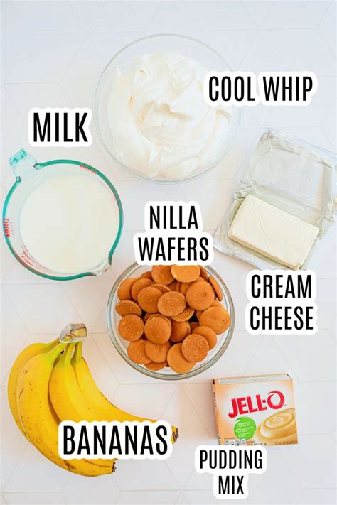 Banana Pudding With Cream Cheese Recipe