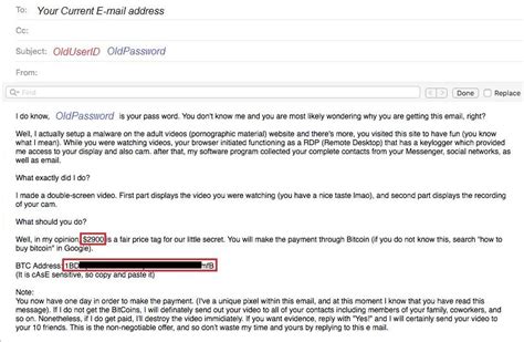 Scam Emails And Ransom Requests About Us