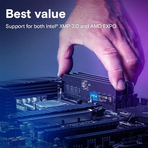 Crucial 64 Gb Ddr5 5600 Pc5 44800 Memory Desktop Memory