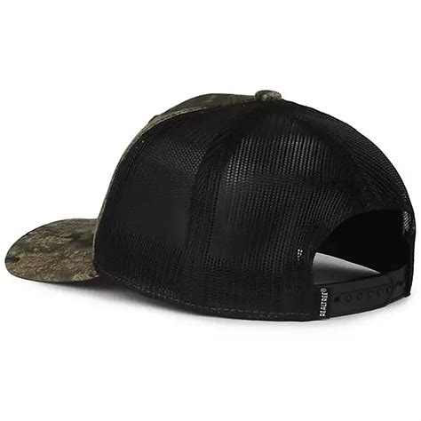 Realtree Mens Pro Round Structured Mesh Back Trucker Hat Academy