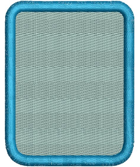 Rounded Rectangle Patch 3 Sizes Products Swak Embroidery