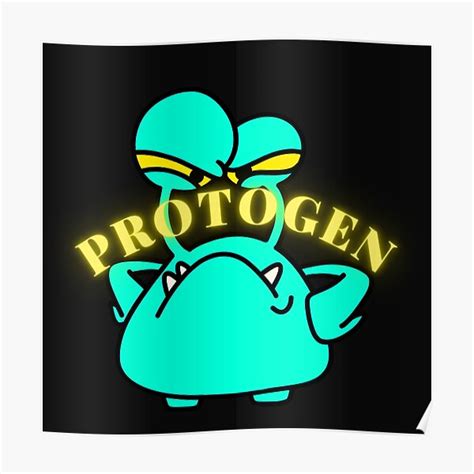 Protogen Poster For Sale By Artorama007 Redbubble