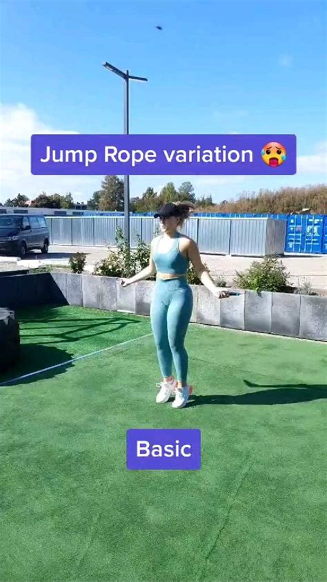 Jump Rope Variation Kardio Workout Springseil Springseil