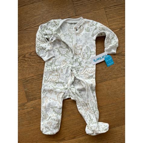 全新 美國卡特Carters onesie幼兒連身衣 雙向拉錬 9M 蝦皮購物