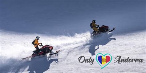 Snowmobile Routes In Andorra