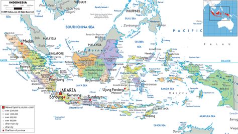 Detailed Political Map Of Indonesia Artofit
