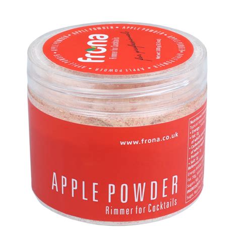 Apple Rimming Powder Frona Foods From Nature