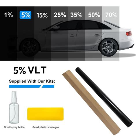 151525355070 Vlt Window Tint Film Glass Sticker Sun Shade Film