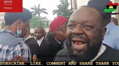Mazi Nnadi Kanus Court Update By Barr Ifeanyi Ejiofor Youtube