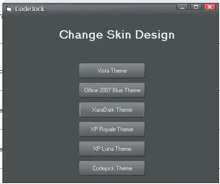 How To Use Codejock To Add Themes To Your VB6 0 Project SourceCodester