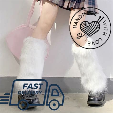 Japanese Harajuku Leg Warmers Etsy