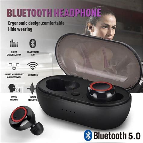 Fone De Ouvido sem fio Y Tws Bluetooth estéreo Shopee Brasil