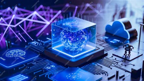 Premium Photo Aidriven Data Management Platform Business Infographics