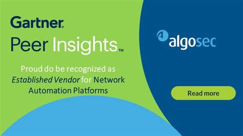 Abhishek Chaurasia On Linkedin Algosec On Linkedin Enterprise It Software Reviews Gartner