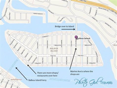 Balboa Island Map