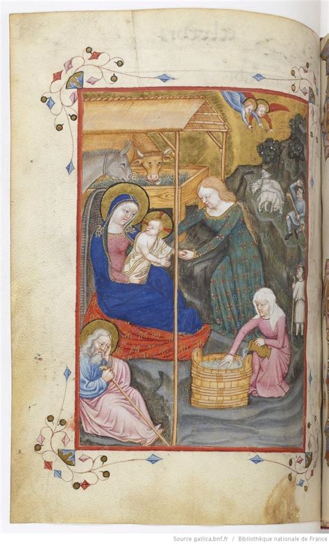 Missale Et Horae Ad Usum Fratrum Minorum Geburt Christi Geburt Alter