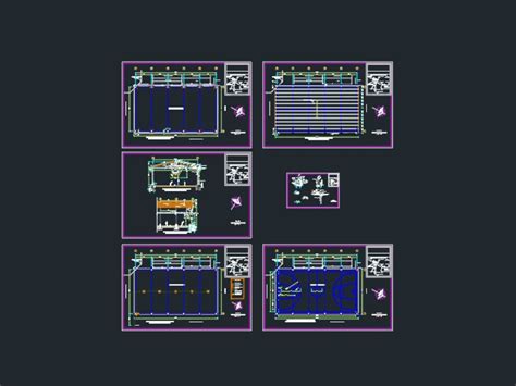 Techumbre En Cancha Deportiva En AutoCAD CAD KB Bibliocad