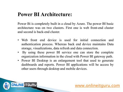 Power Bi Power Bi Online Training Hyderabad Power Bi Online