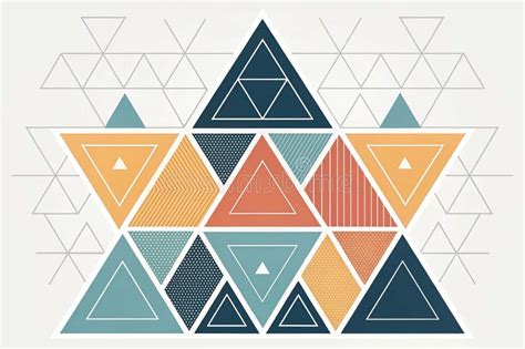 Modern Geometric Background With Overlapping Polygons And Triangles â€ Minimal Polygon Pattern