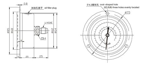 Bulk Buy China Wholesale Silicone Oil Pressure Gaugeapplicable