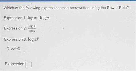 solved which of the following expressions can be rewritten using the