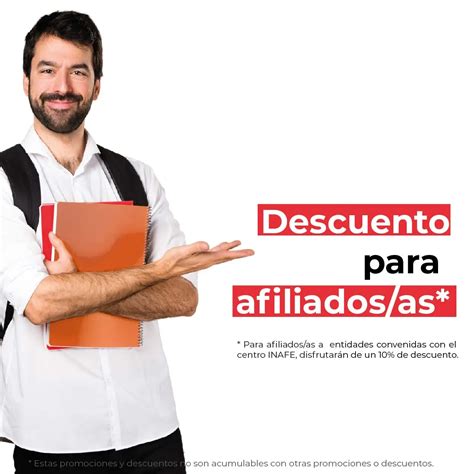 Descuento Para Afiliadosas Inafe