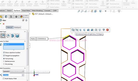 Solidworks Complex Part Modeling 1 Hexagonal Decorative Pot Ourengineeringlabs