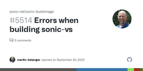 Errors When Building Sonic Vs · Issue 5514 · Sonic Netsonic
