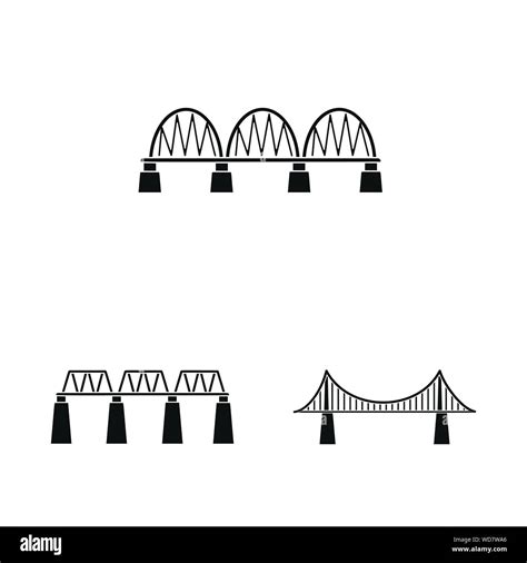 Vector Design Of Construct And Side Sign Set Of Construct And Bridge