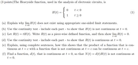Solved 3 Points Sketch The Graph Of A Function Fx That