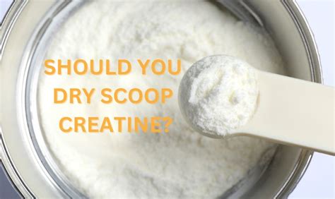Can You Dry Scoop Creatine The Deets On This Trend