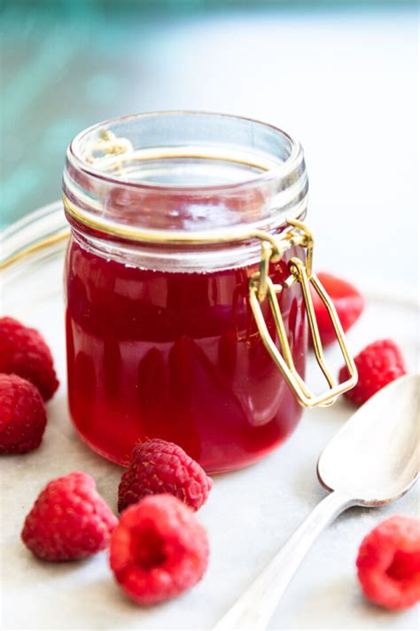 Raspberry Simple Syrup Good Things Baking Co