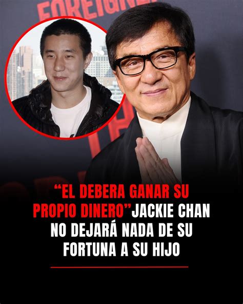 Jackie Chan ha tomado una decisión inesperada no dejará nada de su