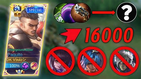 Combo One Shot Paquito Hyper Vixaigaming Solo Rank Gameplay Mobile