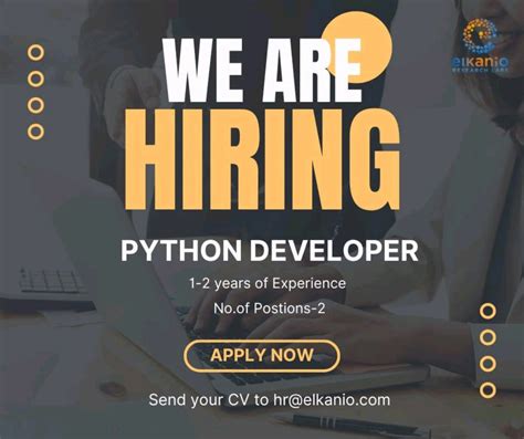 Hiring Pythondevelopers Djangoframework Opentowork Nixon Ben