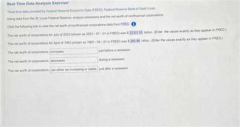 Solved Real Time Data Analysis Exercise Real Time Data