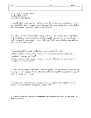 Fillable Online Solved Name The Fundamental Counting Principle