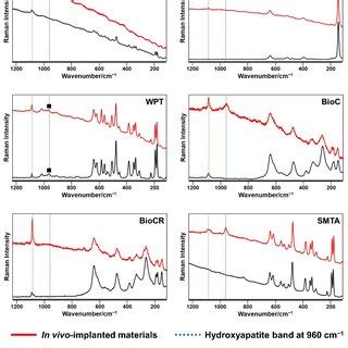 Representative Raman Spectra Of White ProRoot MTA PR Endocem Zr