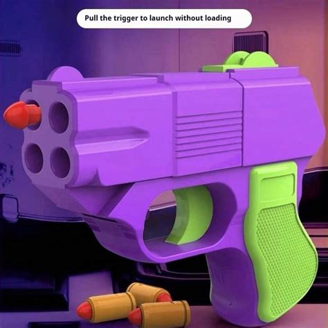 Pc New M Gravity Toy Pistol D Printed Recoil Airsoft Carrot
