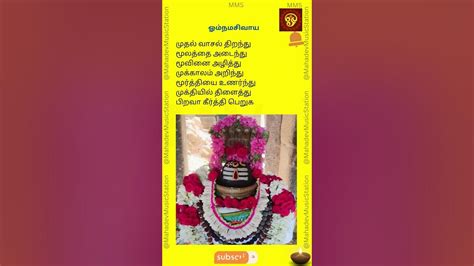 🙏ஓம் நமசிவாய🙏 Youtube