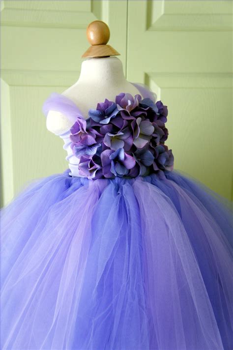 Flower Girl Dress Tutu Dress Photo Prop Lavender Purple Etsy