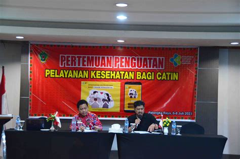 Dinkes Kalteng Menggelar Pertemuan Penguatan Pelayanan Kesehatan Bagi