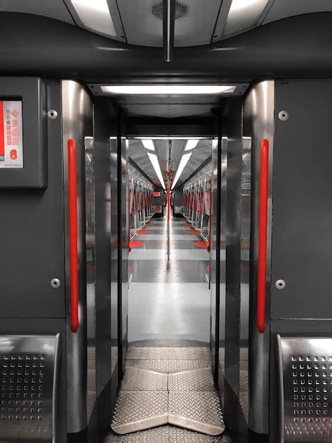 Premium Photo Interior Of Empty Subway Train