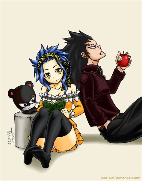 GaLeღ Gajeel x Levy Fairy Tail Couples Fan Art 36667882 Fanpop